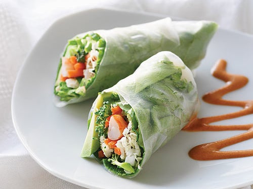 Vietnamese Chicken Spring Rolls