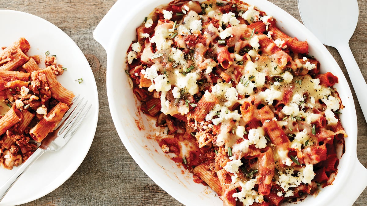 Rigatoni with Lamb Ragu Recipe