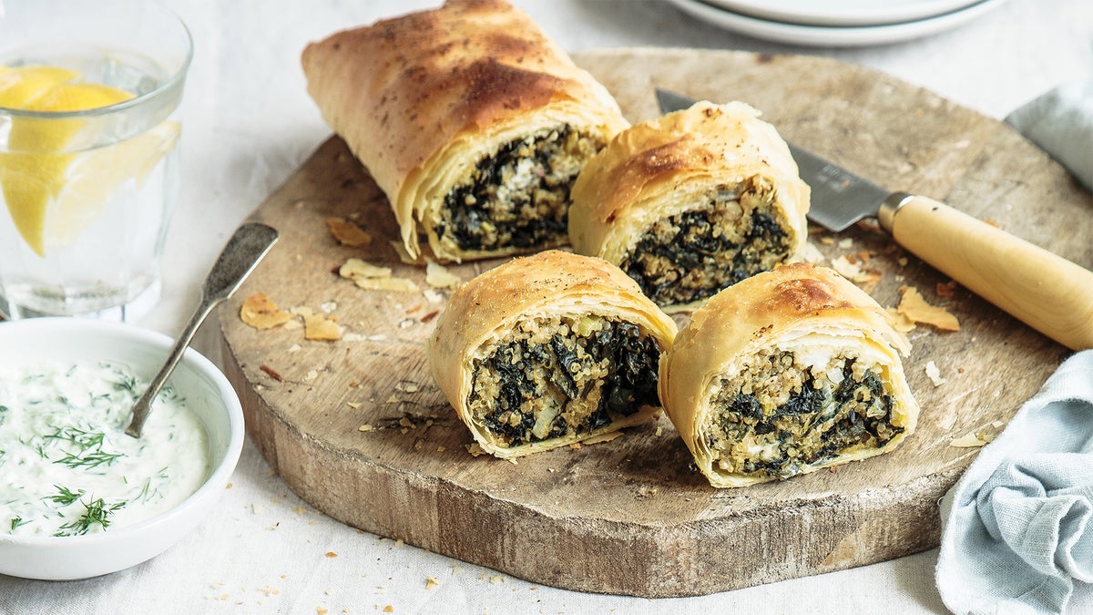 Savory Strudel Recipe | Clean Veggie Strudel
