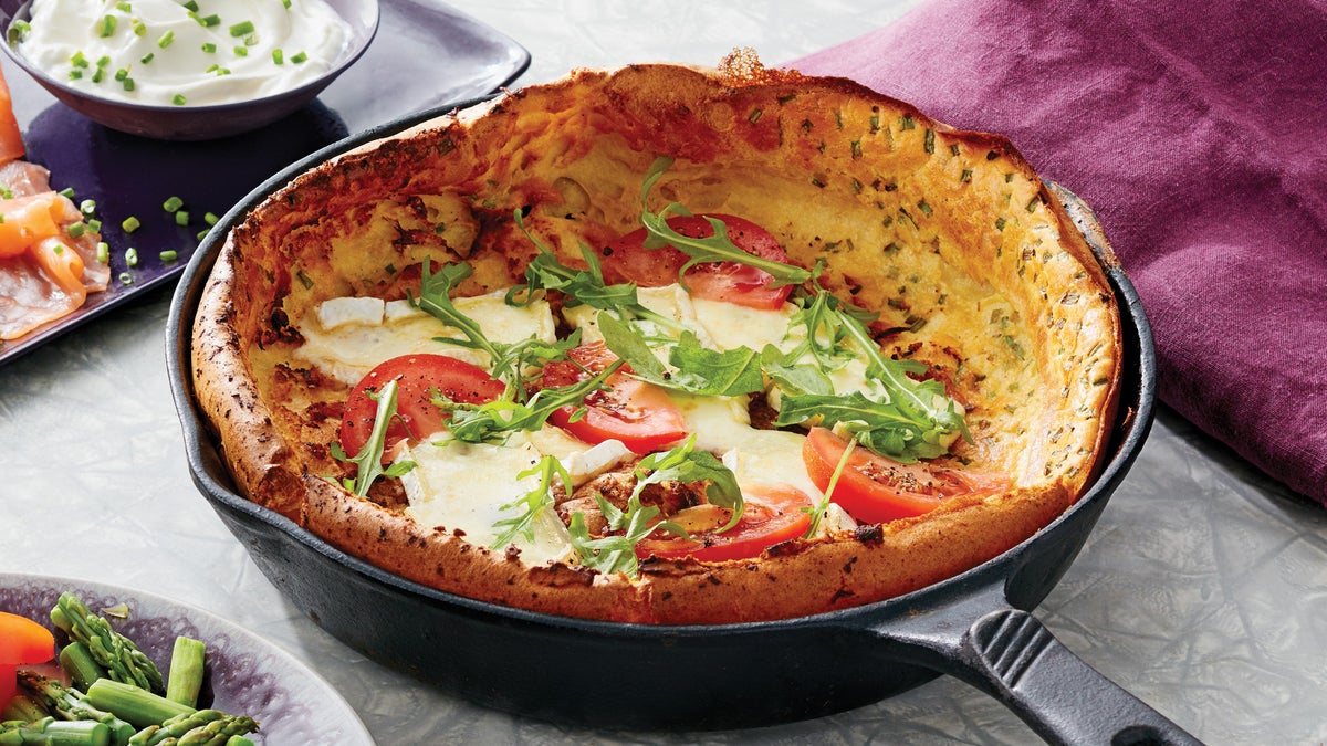 Savory Dutch Baby Pancake Recipe | Clean One-Pan Meals