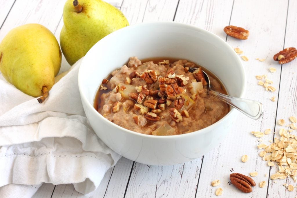 Spiced Pear Oatmeal Recipe