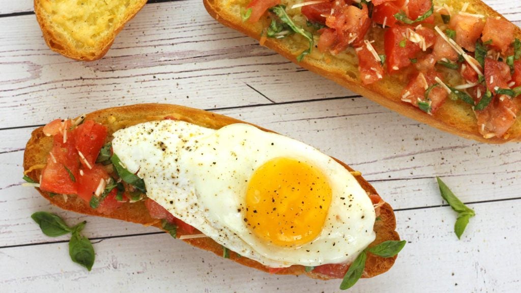 Breakfast Bruschetta - Clean Eating