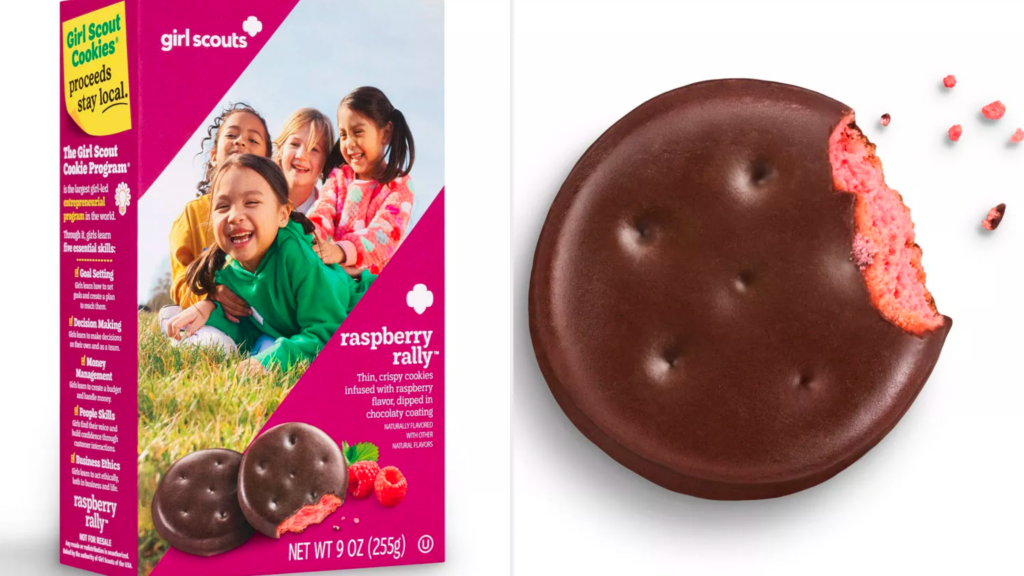 Raspberry Rally Girl Scout Cookies Sell for Hundreds of Dollars on eBay ...