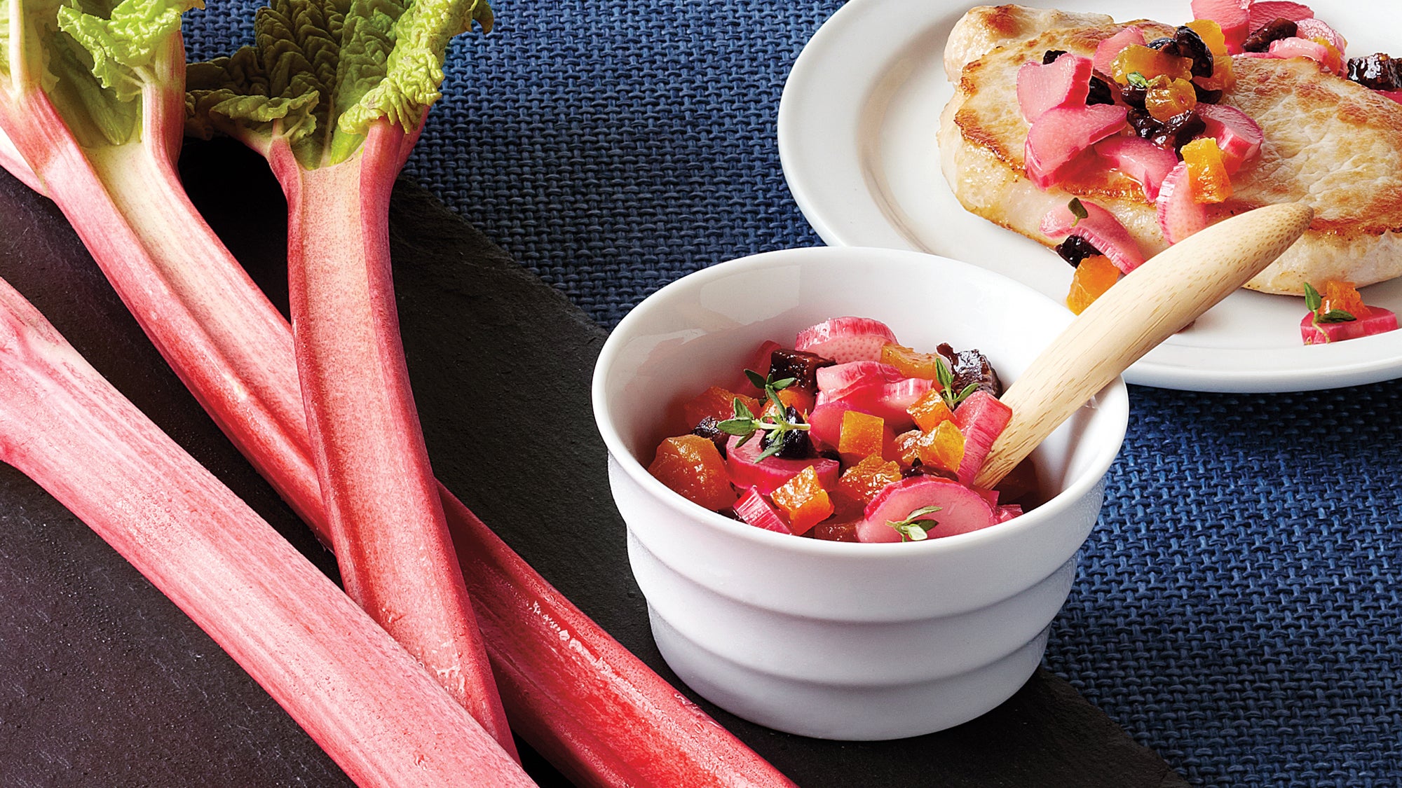Raw Rhubarb Compote Recipe