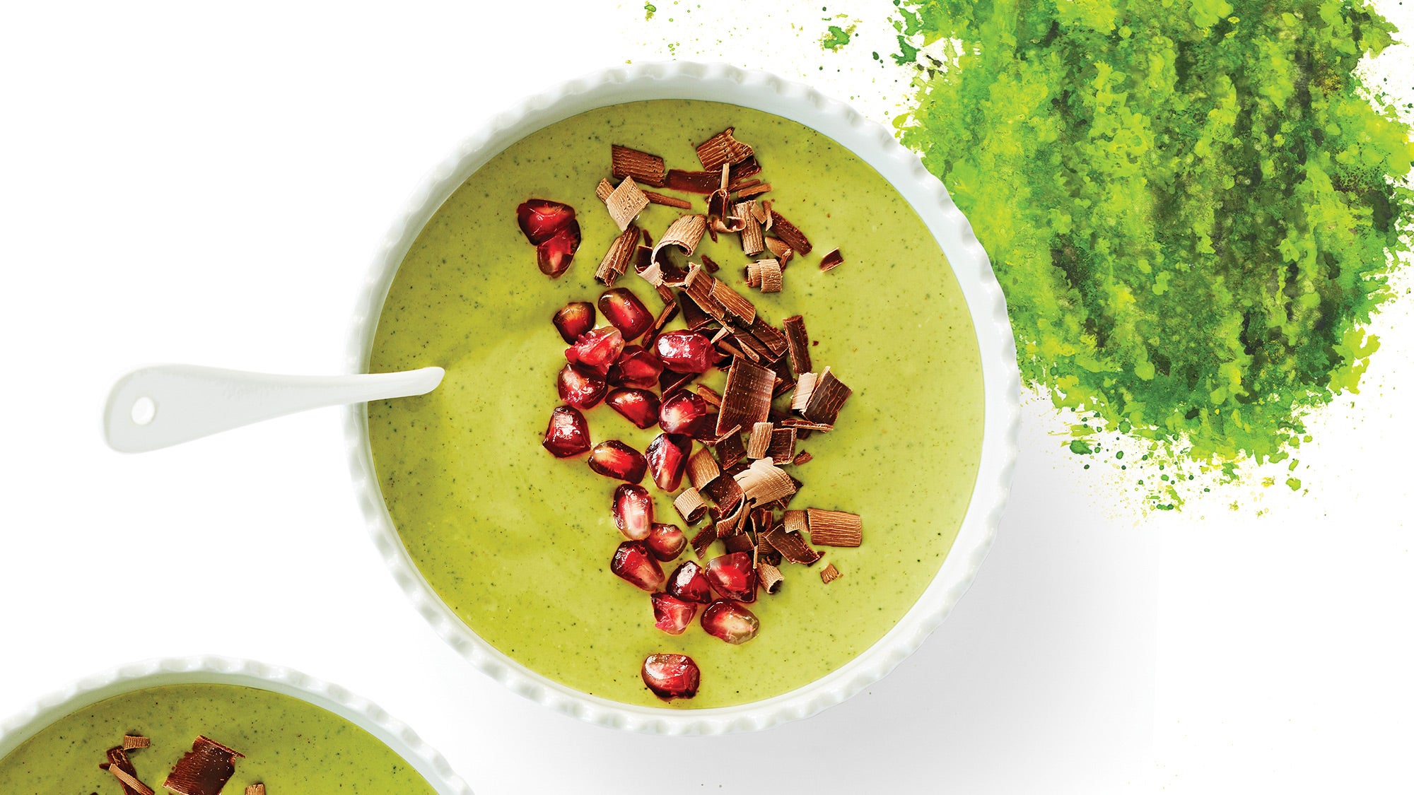 Matcha Vanilla Custard Recipe | How to Use Matcha Powder